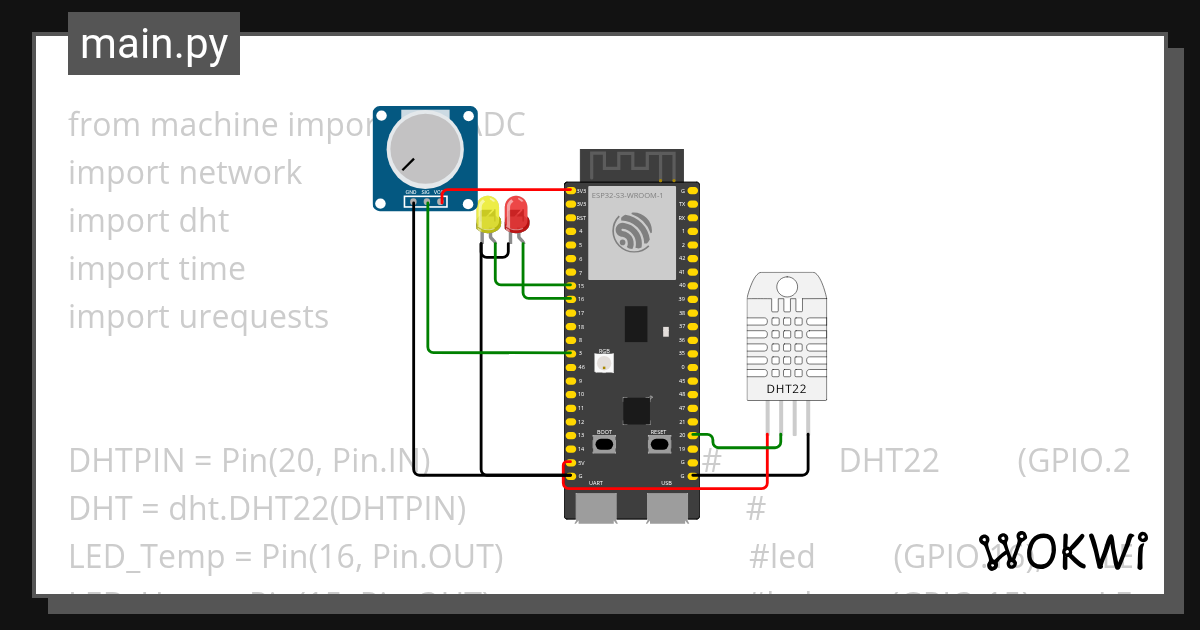 lab4 - Wokwi ESP32, STM32, Arduino Simulator
