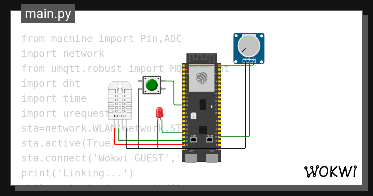 112 2 Lab4 Wokwi Esp32 Stm32 Arduino Simulator