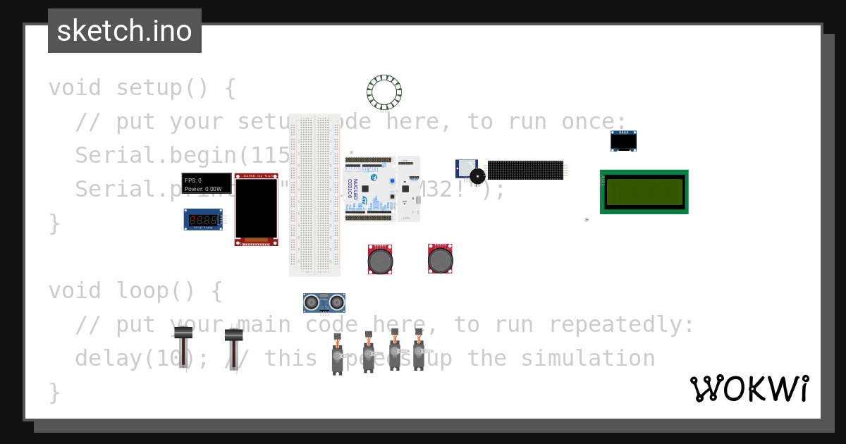 Multi Teste N2 Wokwi Esp32 Stm32 Arduino Simulator