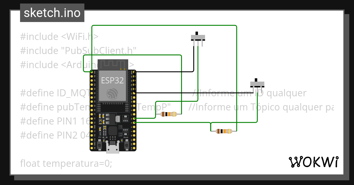 se_project - Wokwi ESP32, STM32, Arduino Simulator