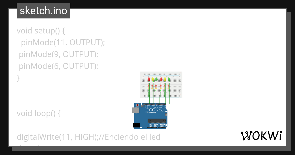Semaforo Wokwi Esp32 Stm32 Arduino Simulator 5410