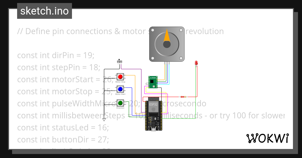Wokwi Online ESP32 STM32 Arduino Simulator