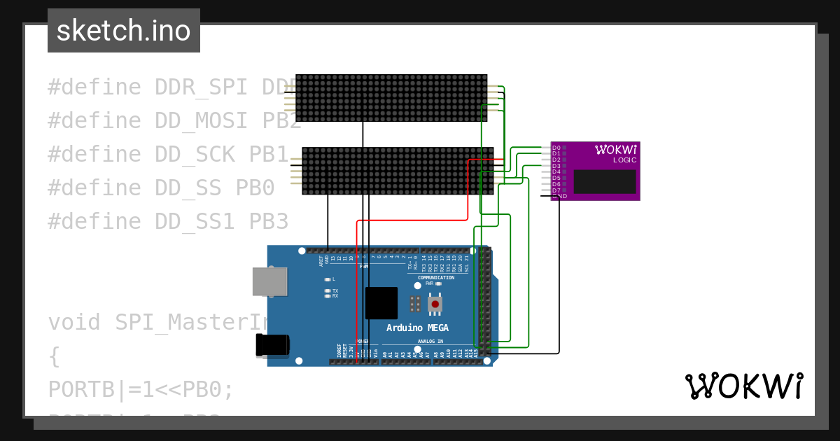 Рабочее лаба Wokwi Esp32 Stm32 Arduino Simulator
