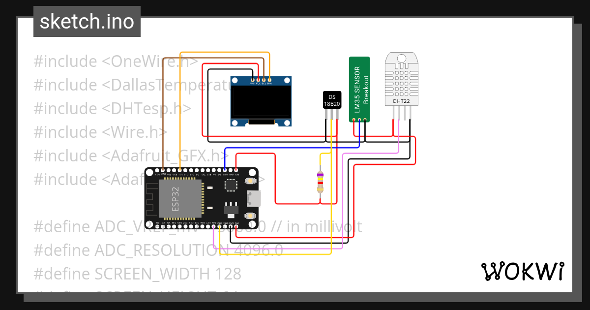 Tugas 5 Citra - Wokwi ESP32, STM32, Arduino Simulator