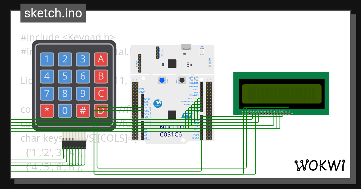 Stm32keypad Wokwi Esp32 Stm32 Arduino Simulator 3788