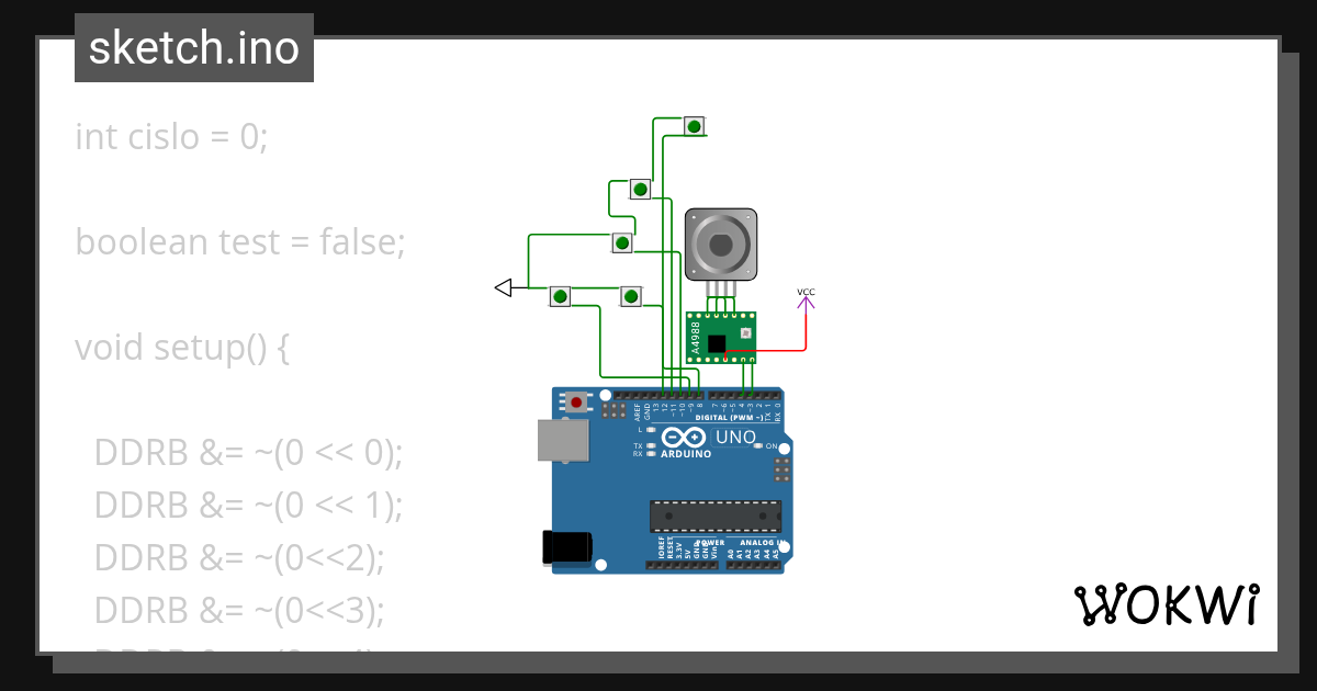Motor - Wokwi ESP32, STM32, Arduino Simulator