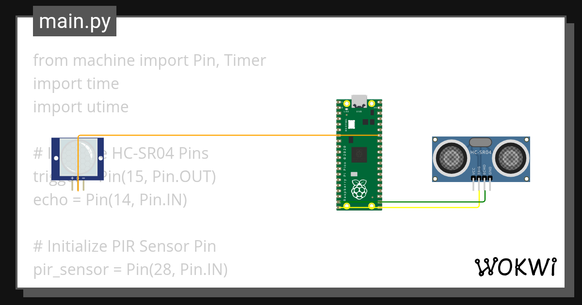 Parking Simulation - Wokwi ESP32, STM32, Arduino Simulator