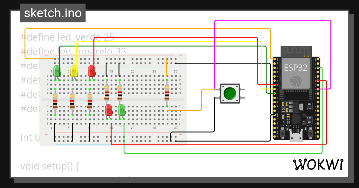 Wokwi - Online ESP32, STM32, Arduino Simulator