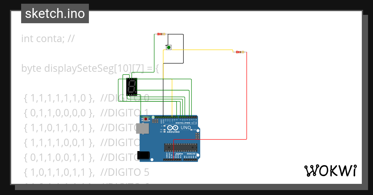 Projeto_Display - Wokwi ESP32, STM32, Arduino Simulator Projeto_Display - Wokwi ESP32, STM32, Arduino Simulator