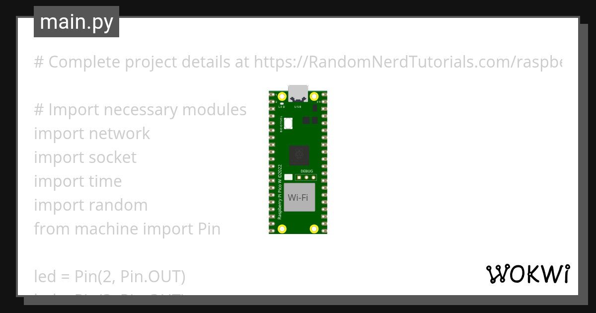project - Wokwi ESP32, STM32, Arduino Simulator
