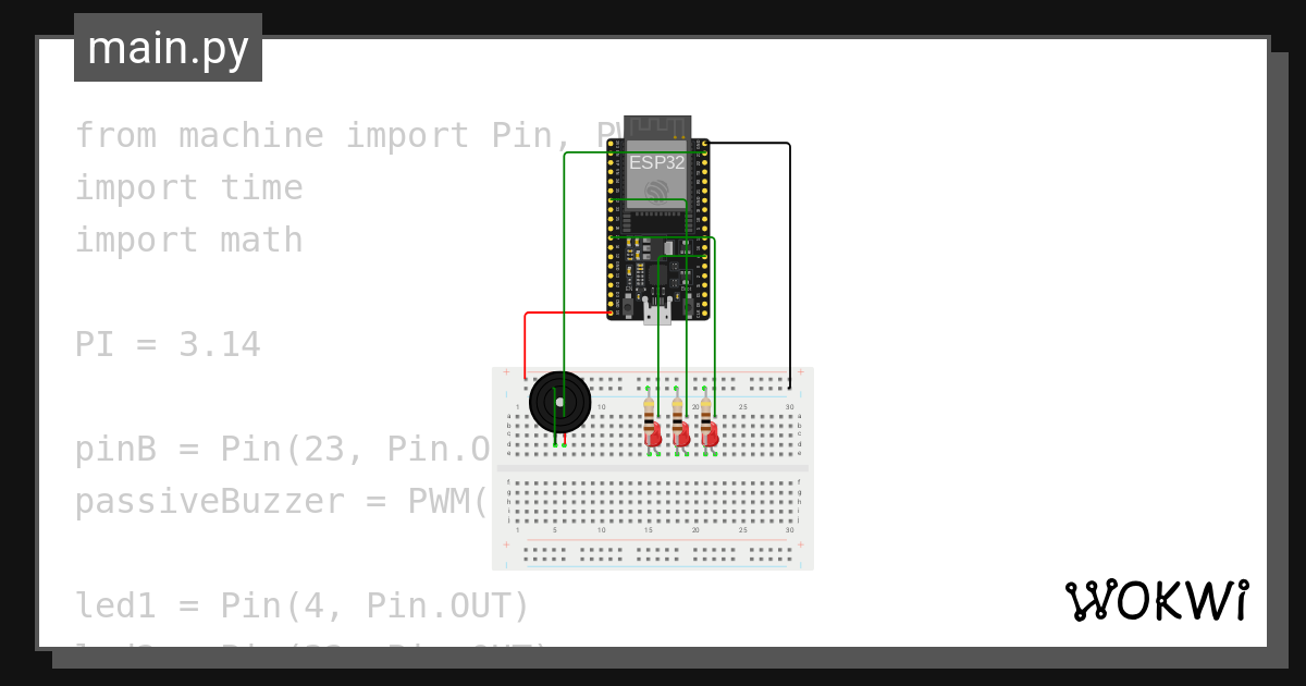 Ledbar Soundpy Wokwi Esp32 Stm32 Arduino Simulator
