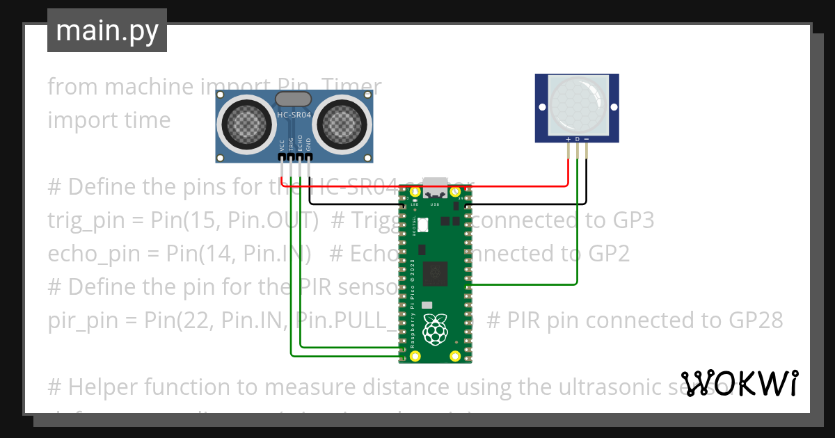 Sample 1 - Wokwi ESP32, STM32, Arduino Simulator