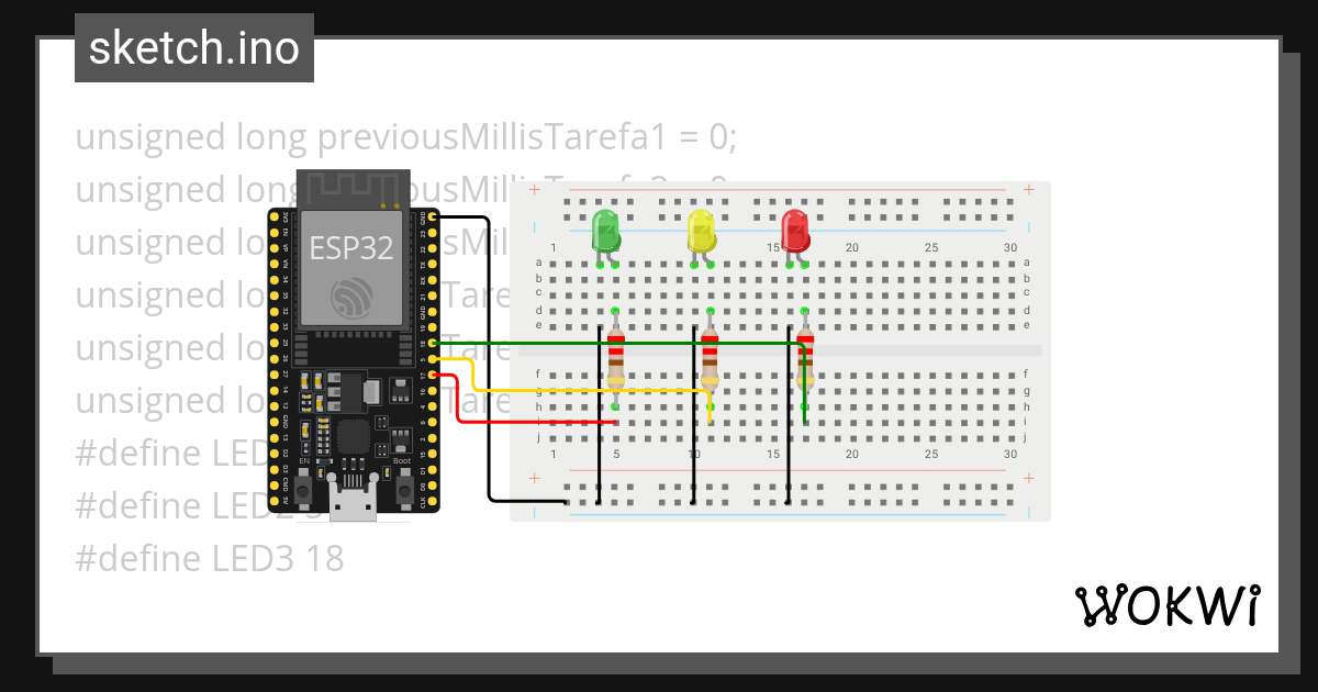 Wokwi - Online ESP32, STM32, Arduino Simulator