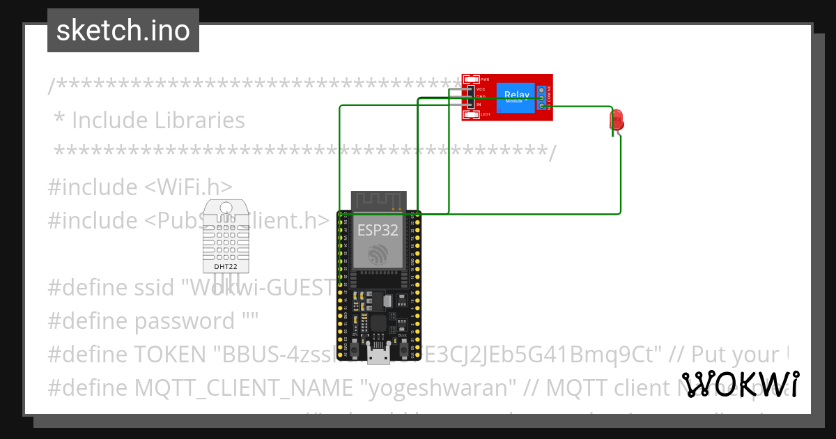 Wokwi - Online ESP32, STM32, Arduino Simulator