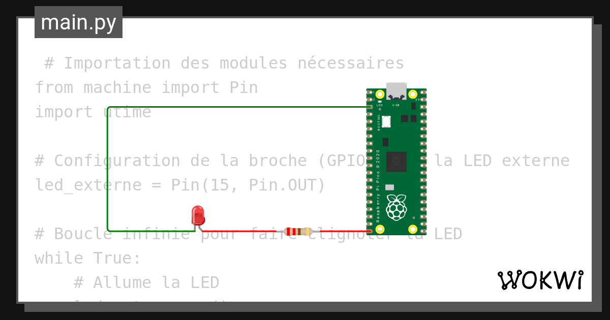 Led Pi Pico Wokwi Esp32 Stm32 Arduino Simulator 4781