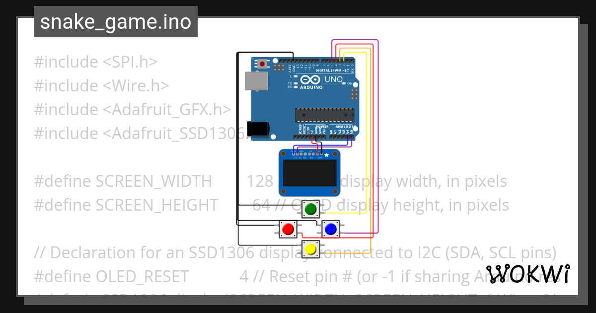 JogoCobrinha-NÃO ROB PR - Wokwi ESP32, STM32, Arduino Simulator
