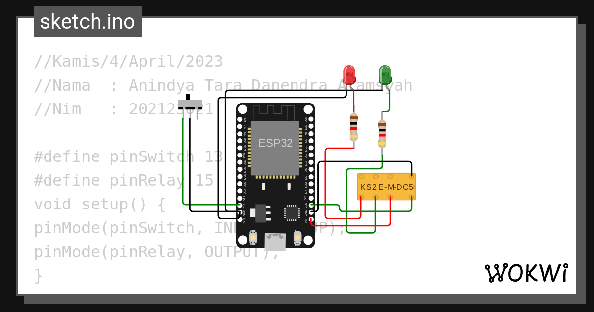 Praktikum 51 Wokwi Esp32 Stm32 Arduino Simulator 3477