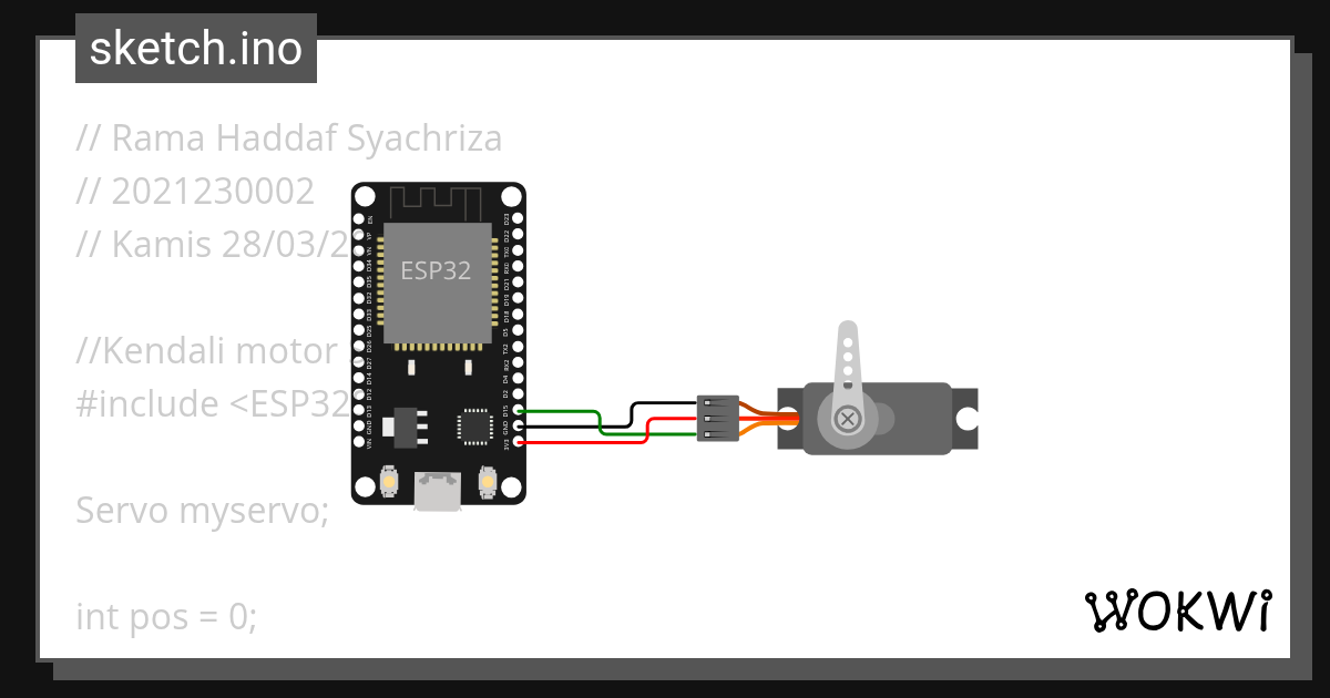 2021230002_Rama Haddaf Syachriza (Praktikum 5.2 Bekerja dengan Motor Servo) - Wokwi ESP32, STM32 ...