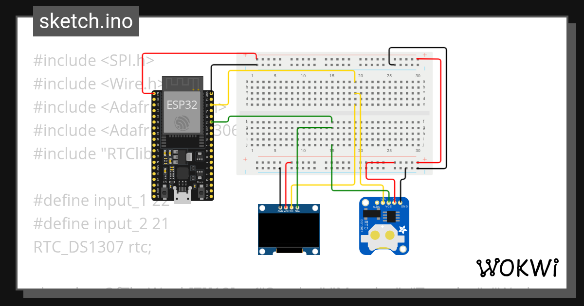 Clockredo Wokwi Esp32 Stm32 Arduino Simulator 9372