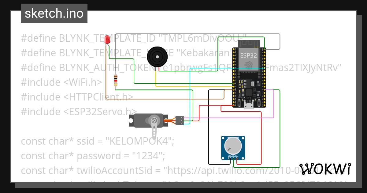 Wokwi - Online ESP32, STM32, Arduino Simulator