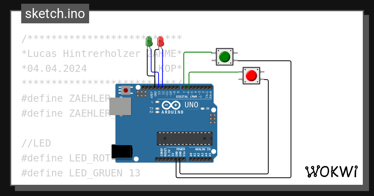 Rollo Wokwi Esp32 Stm32 Arduino Simulator