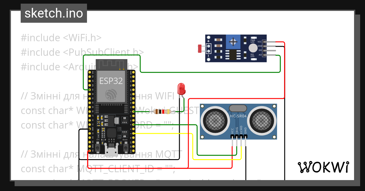 lab5 - Wokwi ESP32, STM32, Arduino Simulator