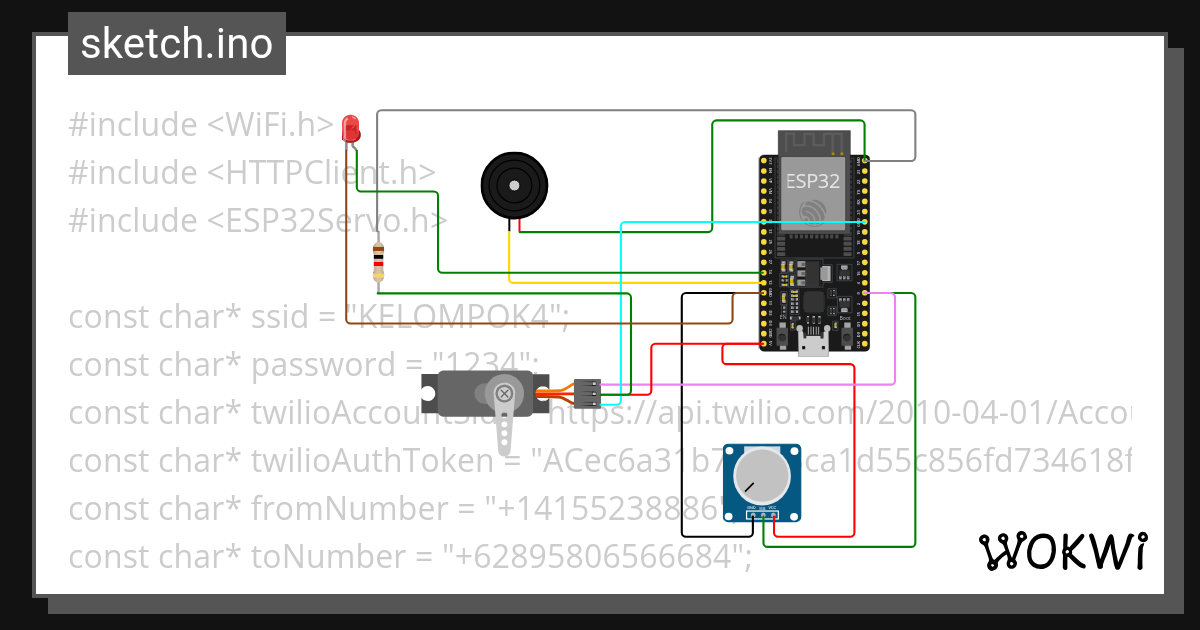 Wokwi - Online ESP32, STM32, Arduino Simulator
