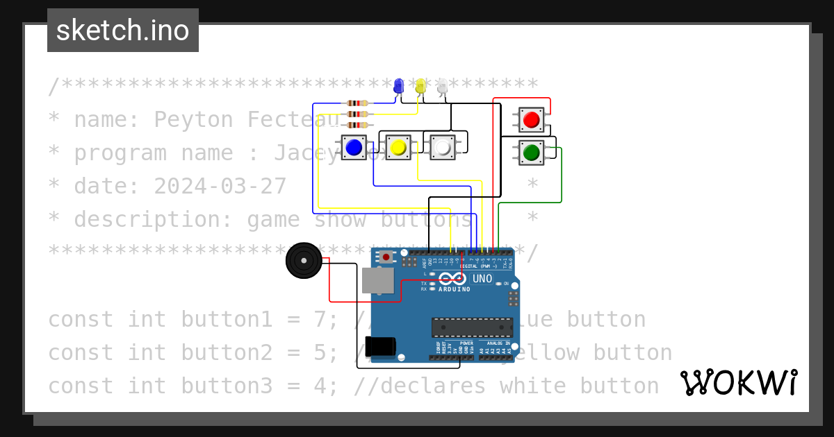 Project Jacey Box Copy Wokwi Esp32 Stm32 Arduino Simulator 1433