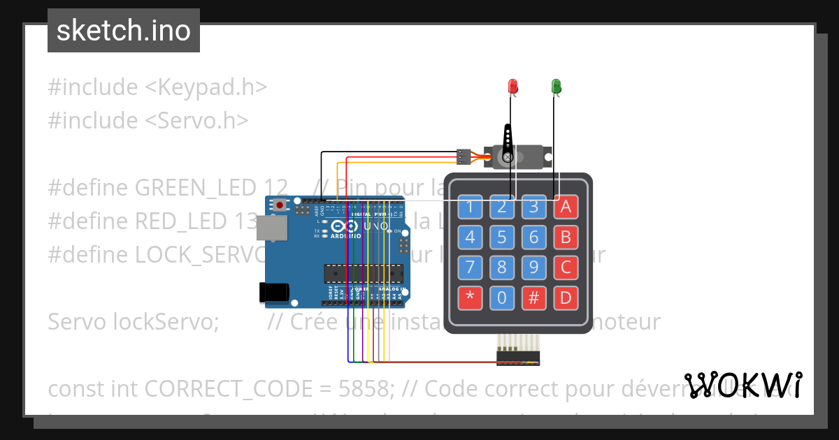Mini-projet - Wokwi ESP32, STM32, Arduino Simulator