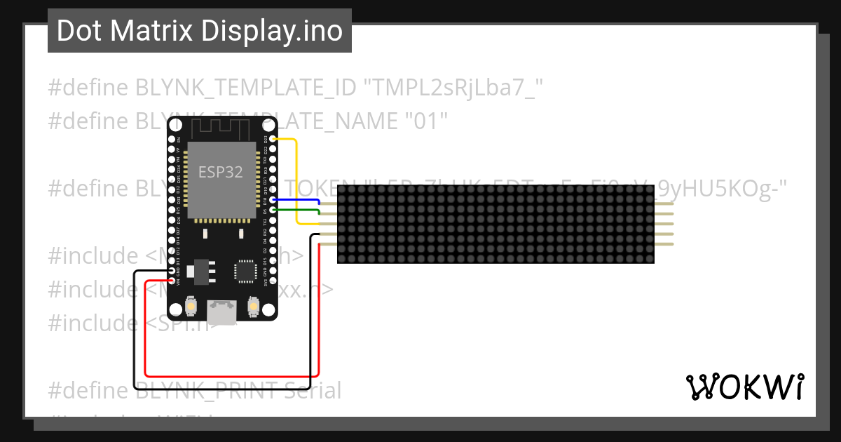 Dot Matrix O Copy Wokwi Esp32 Stm32 Arduino Simulator 4190