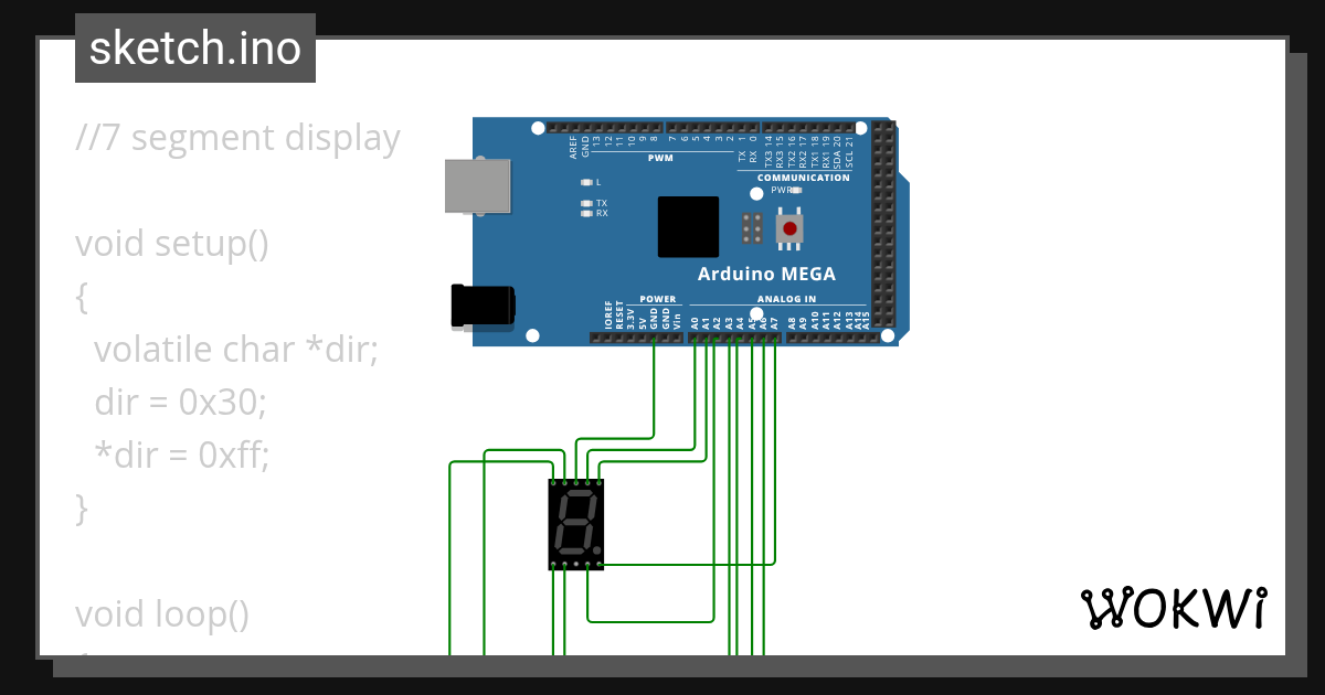7 Segment display - Wokwi ESP32, STM32, Arduino Simulator 7 Segment display - Wokwi ESP32, STM32, Arduino Simulator