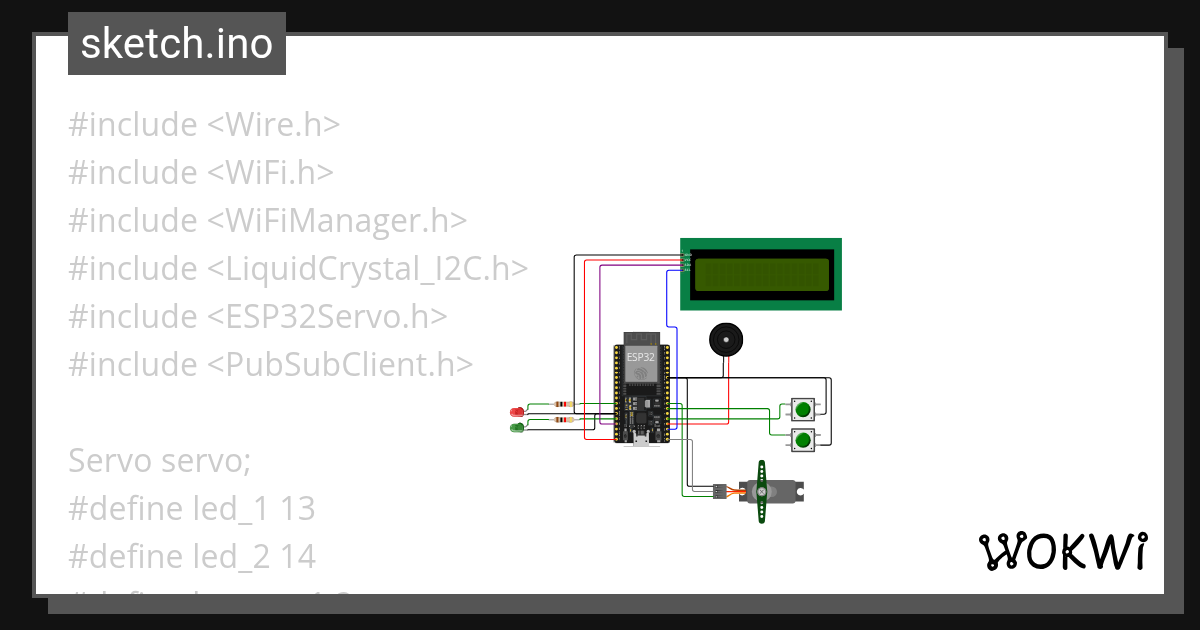 VendingMachine-Trab. Atila - Wokwi ESP32, STM32, Arduino Simulator