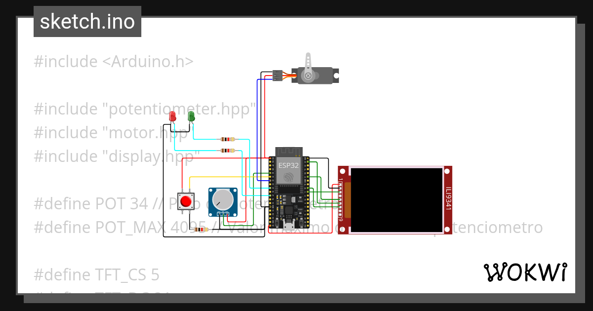 Case Trainee - Wokwi ESP32, STM32, Arduino Simulator