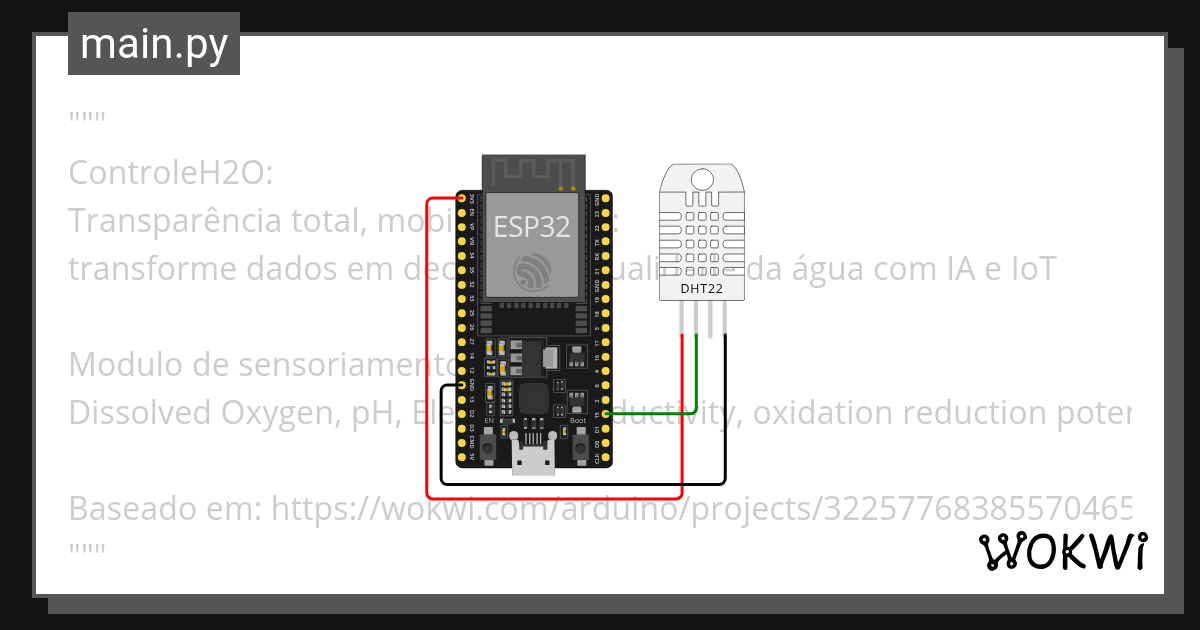Controle H2O - MQTT Sensor Qualidade Água Copy - Wokwi ESP32, STM32, Arduino Simulator