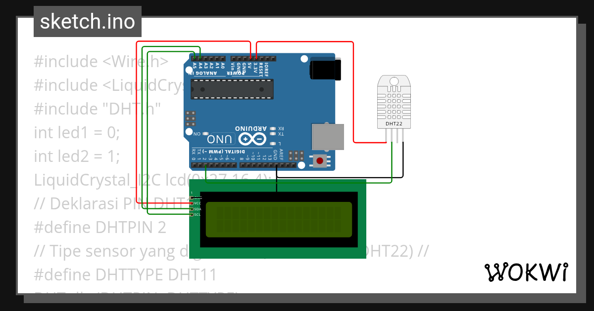 Latihan Sensor Suhu Dan Kelembapan Copy Wokwi Esp32 Stm32 Arduino Simulator 6222