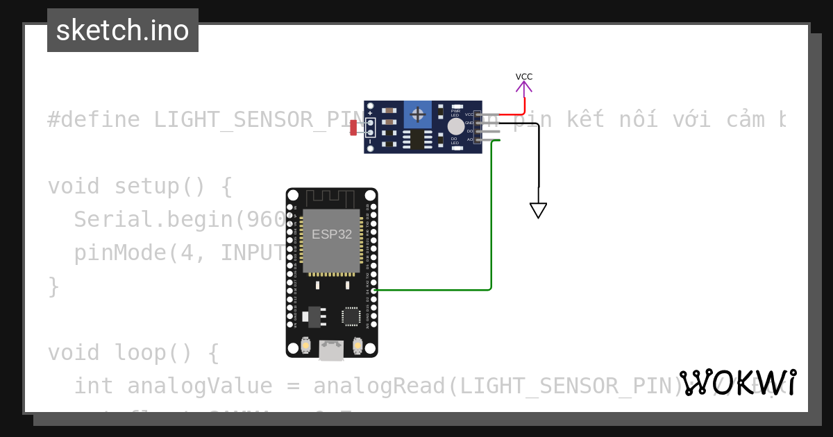 Light Sensor With Esp32 Copy Wokwi Esp32 Stm32 Arduino Simulator 1880
