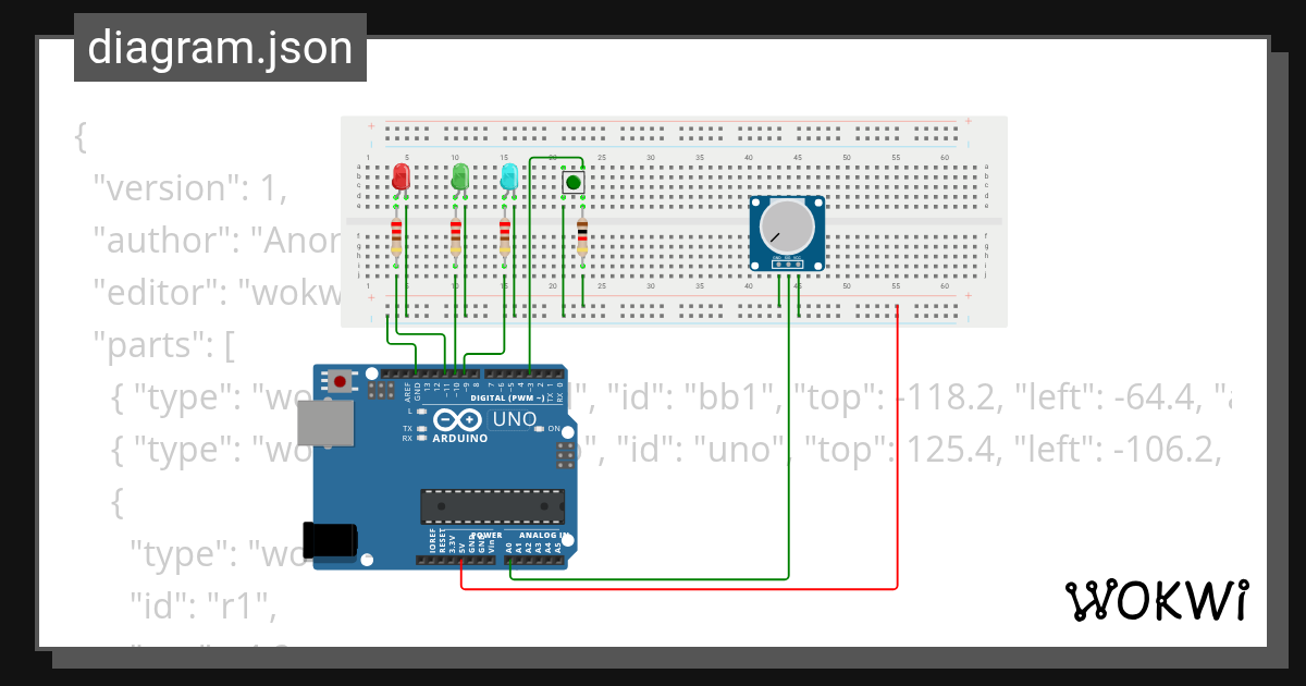 3.1. - Wokwi ESP32, STM32, Arduino Simulator