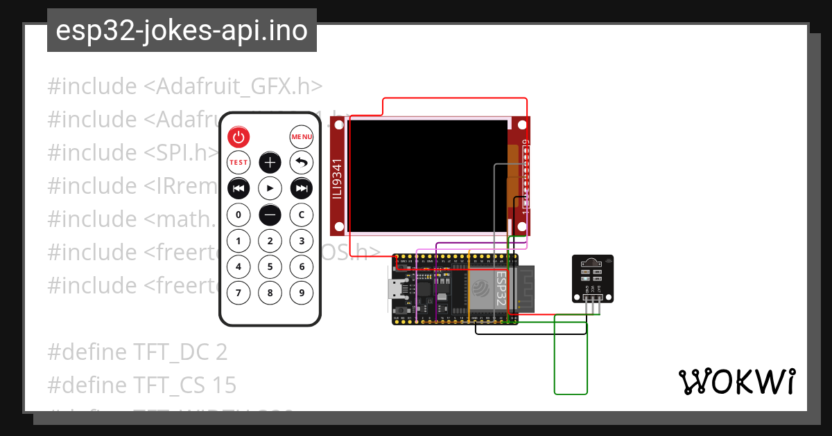 Courbes Ir Remote Freertos Vitesse1 Wokwi Esp32 Stm32 Arduino 4462