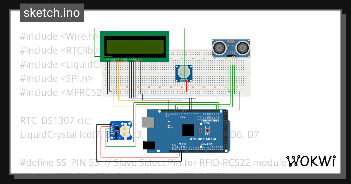 RFID/Keypad Unlock Copy - Wokwi ESP32, STM32, Arduino Simulator