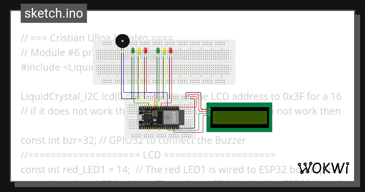 Module 6 - Cristian Ulloa Hidalgo Copy - Wokwi ESP32, STM32, Arduino Simulator