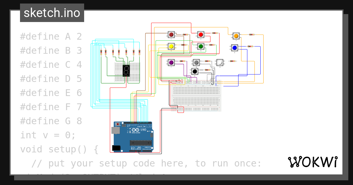 Arduino Bottone Con Numero Stampato2 Wokwi Esp32 Stm32 Arduino Simulator