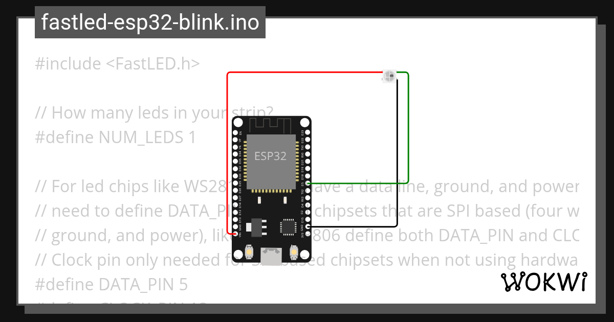 fastled-esp32-blink.ino Copy - Wokwi ESP32, STM32, Arduino Simulator