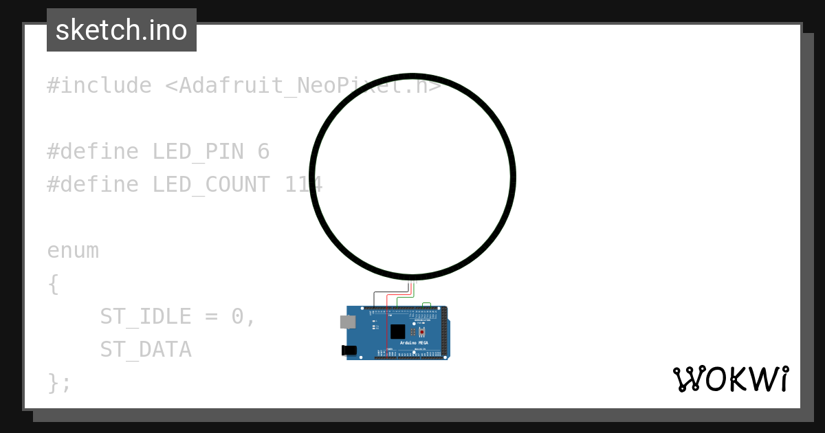 Neopixrxtxmega Wokwi Esp32 Stm32 Arduino Simulator 6983