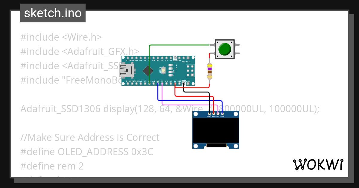 Stop Lamp LCD01 - Wokwi ESP32, STM32, Arduino Simulator