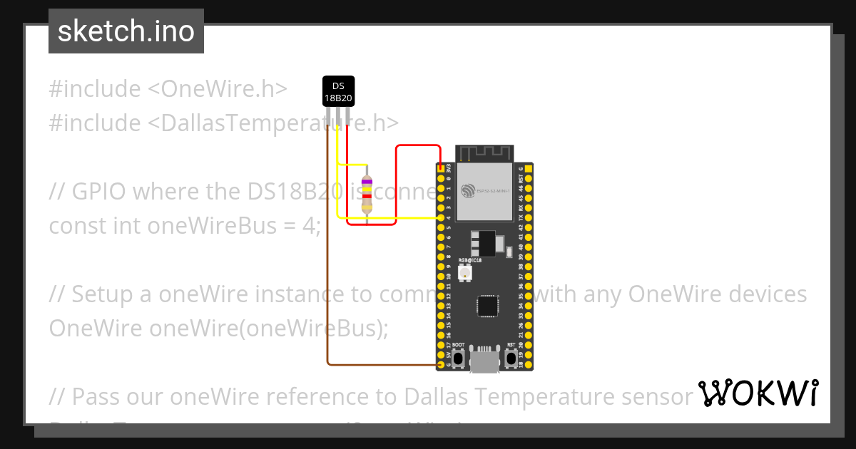An ESP32 and DS18B20 that WORKS !!!!! Copy - Wokwi ESP32, STM32 ... An ESP32 and DS18B20 that WORKS !!!!! Copy - Wokwi ESP32, STM32 ...