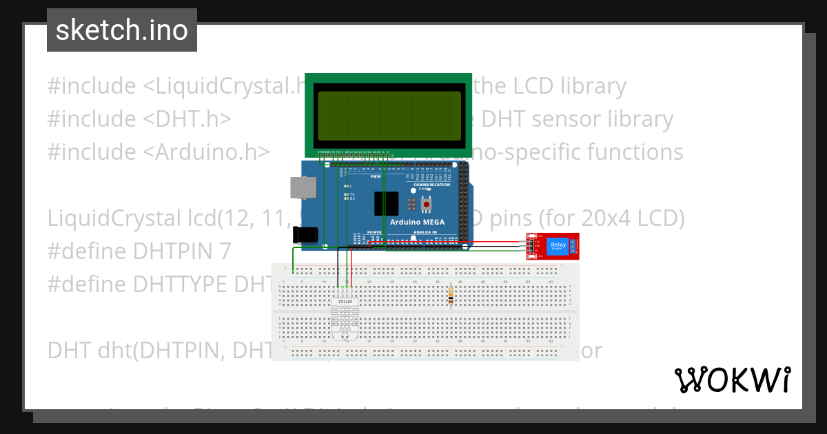 Custom Climate Control HVAC with real time temp Copy - Wokwi ESP32, STM32, Arduino Simulator