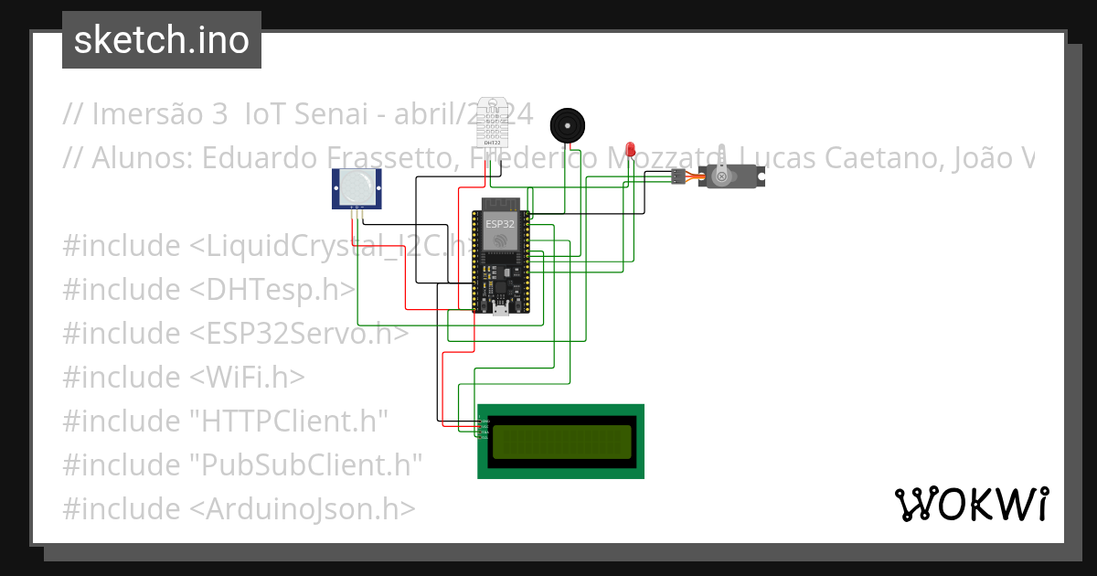 PROVA - 06/-4 - Wokwi ESP32, STM32, Arduino Simulator