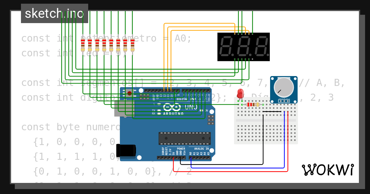 Porcentaje Con Display Sin Angel Wokwi Esp32 Stm32 Arduino Simulator 9272