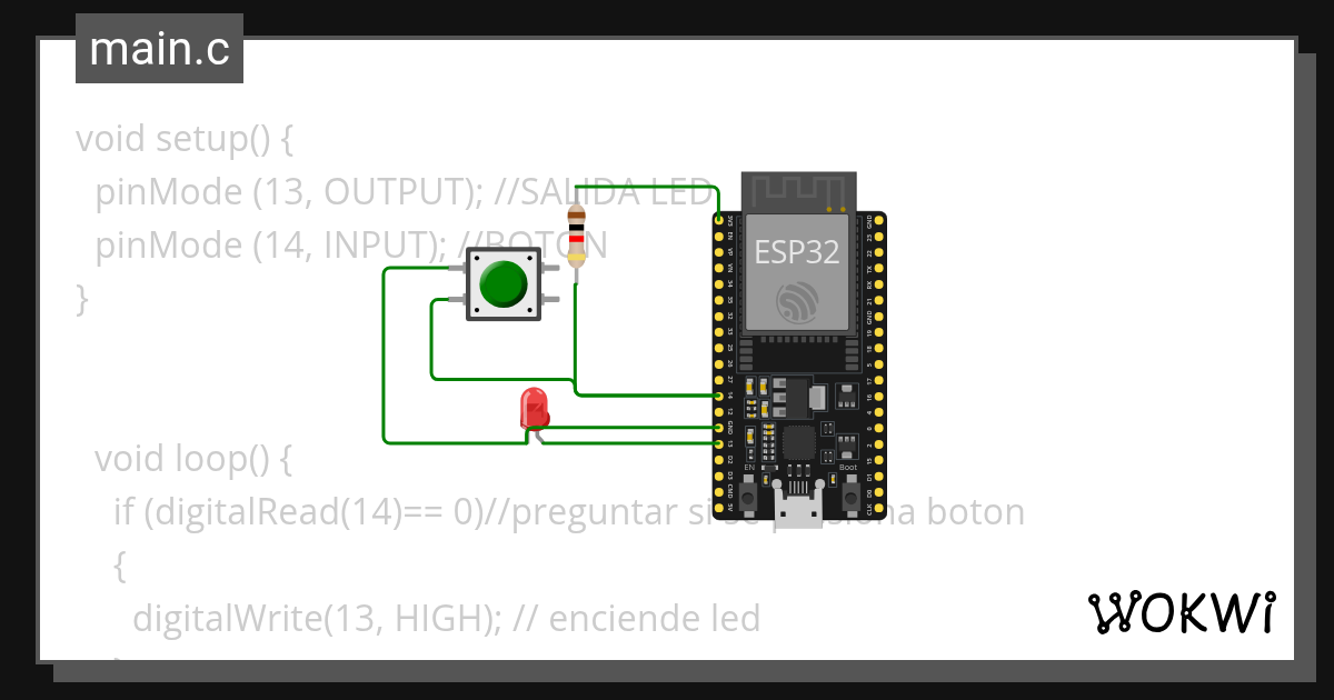 Push Wokwi Esp32 Stm32 Arduino Simulator