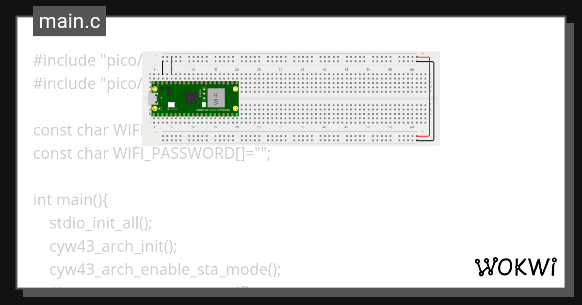 WIFI - Wokwi ESP32, STM32, Arduino Simulator